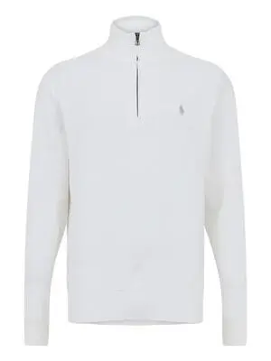Polo Ralph Lauren Quarter-zip Jumper - White