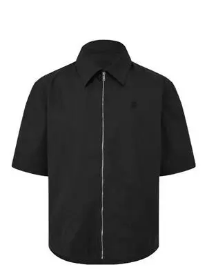 Givenchy Short Sleeved Zip Shirt - Black