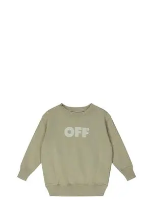 Off-White Logo Crewneck Sweatshirt - Nude
