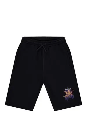Off-White Logo Shorts - Black