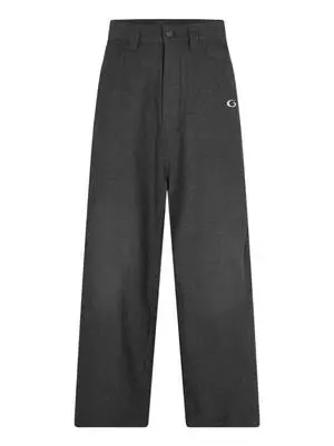 Balenciaga Wide-leg Jeans - Black