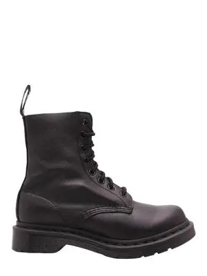 Dr. Martens Dr. Martens Lace-Up Ankle Boots With Logo Stitching Black