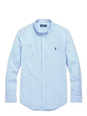 Polo Ralph Lauren Pony Embroidered Buttoned Shirt - Blue