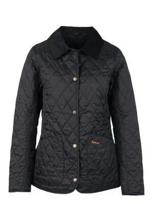 Barbour Barbour Annandale Quilted Jacket With Cord Collar Black