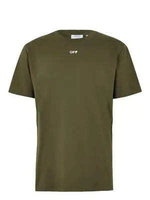 OFF-WHITE Logo Crew Neck T-Shirt