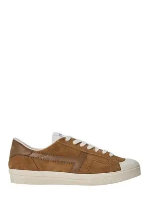 TOM FORD Jarvis Suede Lace-up Sneakers - Brown