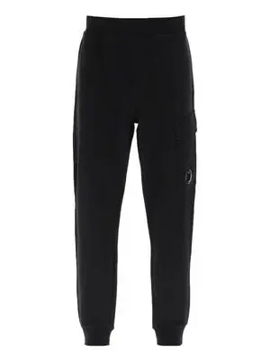 C.P. COMPANY Lens-detail Track Pants - Black