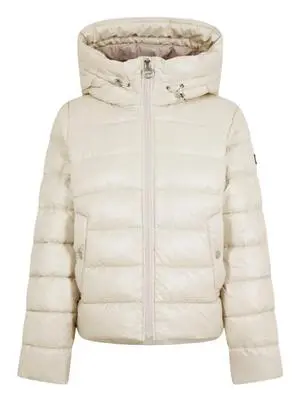 BARBOUR Barbour Long-Sleeved Padded Jacket With Hood And Zip Closure