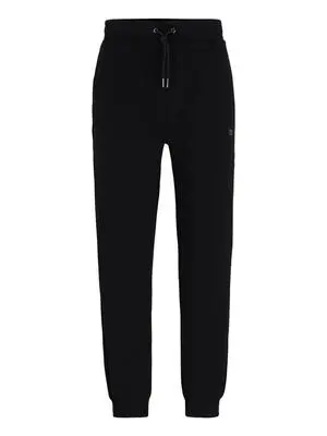 Hugo Boss Minimalist Solid Color Sports Pants - Black