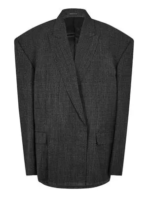 Balenciaga Seamless Tailored Jacket - Black