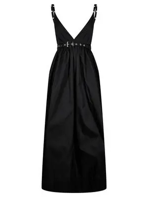 GANNI Nylon Dress - Black