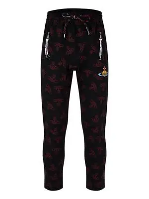 VIVIENNE WESTWOOD Elastic Waist Long Pants - Black