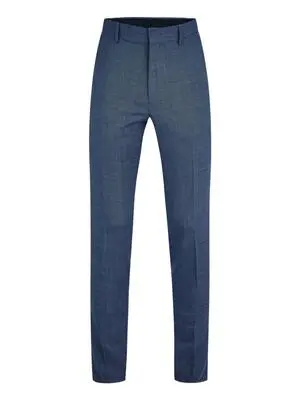 Hugo Boss Slim-fit Suit Trousers - Blue