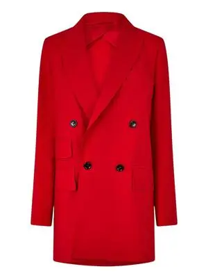 Max Mara Nebbie Blazer - Red