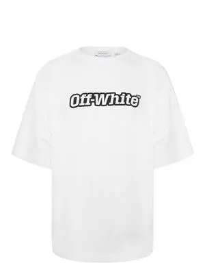 Off-White Logo Crew Neck T-shirt - White