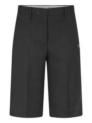 Off-White Tailored Knee-length Shorts - Black