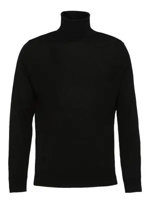Prada Long Sleeve Turtleneck Pullover - Black