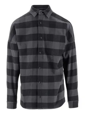 PALM ANGELS Palm Angels Checked Button-Up Shirt