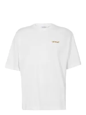 Off-White Logo Crew Neck T-shirt - White