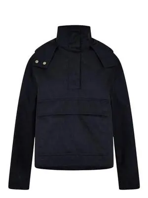Valentino Garavani Jacquard Hooded Jacket - Black