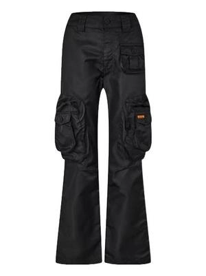 Heron Preston Cargo Flared Trousers - Black