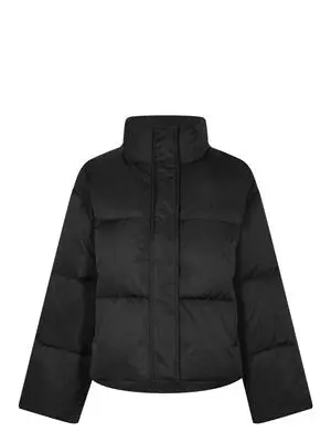 ANINE BING Quilted Down Coat - Black