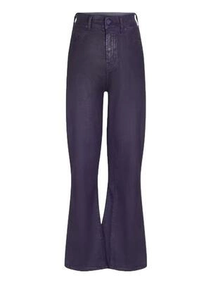 7 For All Mankind Slim Kick Bootcut Jeans Black
