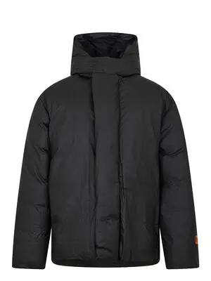 Heron Preston Long Sleeve Hooded Jacket - Black