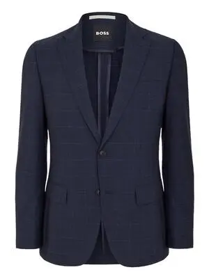 Hugo Boss Check 2-piece Suit - Black