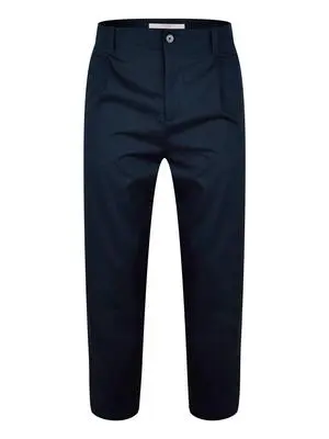 Valentino Garavani Pleated Tapered Trousers - Black