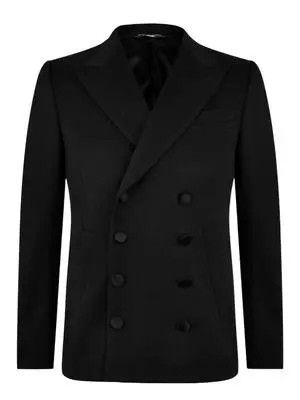 Dolce & Gabbana Double Breasted Casual Jacket - Black