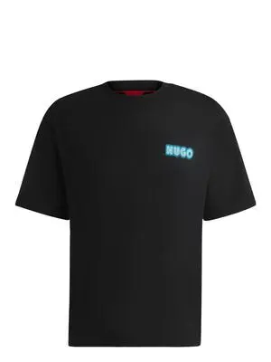 Hugo Boss Logo Crew-neck T-shirt - Black