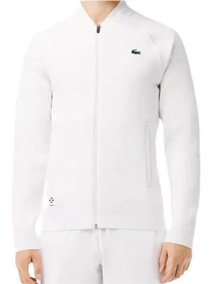 Lacoste Zip-up Jacket - White
