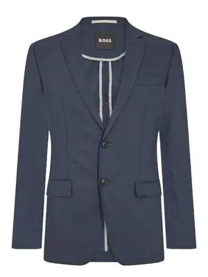 Hugo Boss Fitted Suit - Blue
