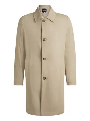 Hugo Boss Classic Collared Casual Jacket - Nude