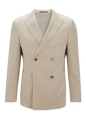 Hugo Boss T-heston-db Blazer Jacket - Nude