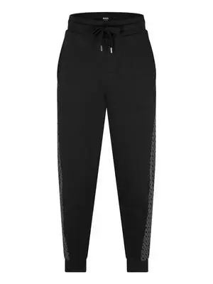 Hugo Boss Stylish Cuffed Sports Pants - Black