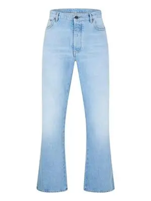 Off-White Diag Relax Straight Leg Jeans - Blue