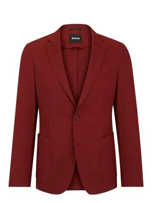 Hugo Boss Single-breasted Blazer - Red