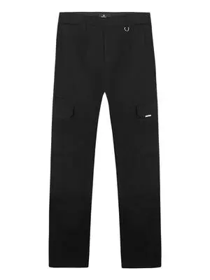 REPRESENT Cotton Cargo Trousers - Black