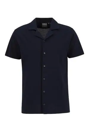 Barbour Short-sleeved Shirt - Navy