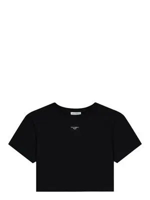 Dolce & Gabbana Logo Crew Neck T-shirt - Black
