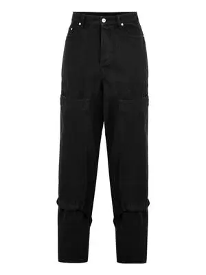 Off-White Off Carpenter Jeans - Black