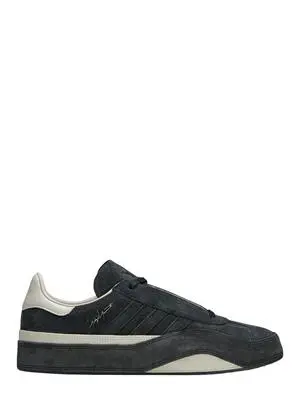 Y3 Suede Lace-up Sneakers - Black