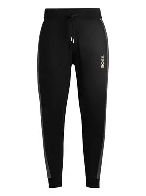 Hugo Boss Minimalist Cuffed Sports Pants - Black