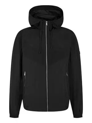 Hugo Boss Hooded Casual Jacket - Black