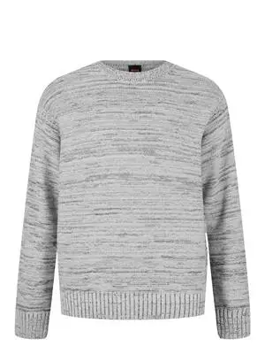 Hugo Boss Knitted Pullover Sweater - Gray