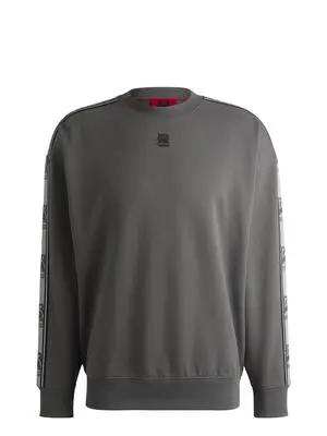 Hugo Boss Pure Cotton Comfortable Sweatshirt - Black