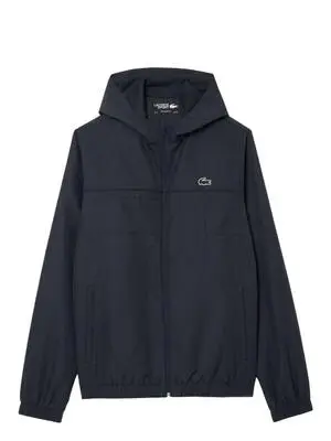 Lacoste Hooded Track Jacket - Black