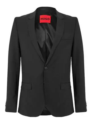 Hugo Boss Slim-fit Suit Jacket - Black